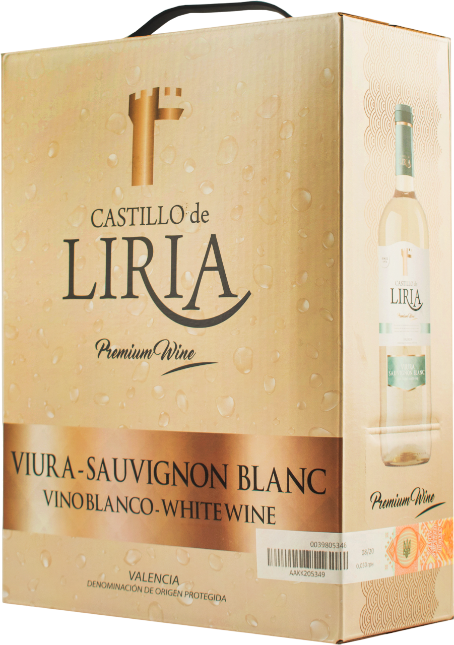 Купить Купить Вино Castillo de Liria белое сухое 3л 11,5%