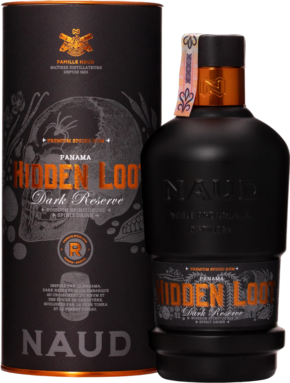 Купить Ром Ron Hidden Loot Dark Reserve Naud тубус