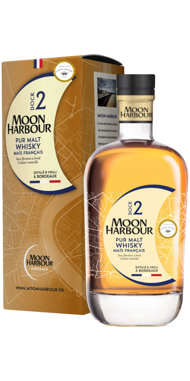 Купити Віскі Pure Malt Dock 2 Cheatou Rieussec подарункова коробка Moon ...