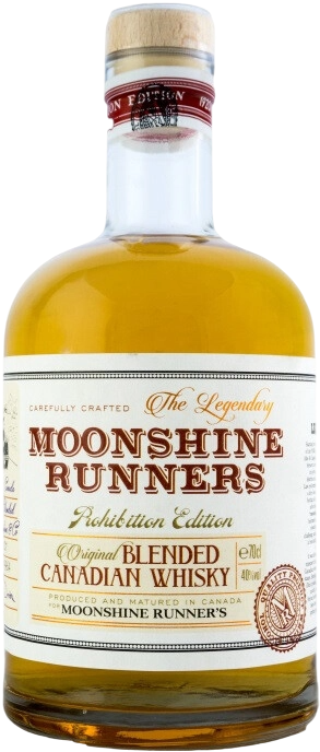 Купити Віскі "Moonshine Runners blended Canadian whiskey" 0.7л. 40% ...