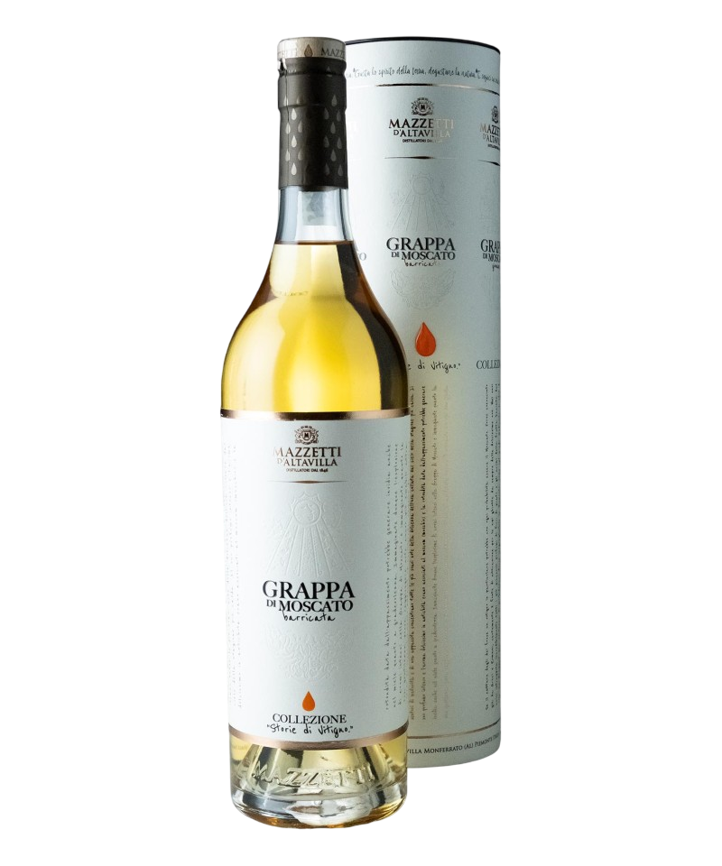 Купить Граппа Storie di Vitigno di Moscato 0,7л 43% тубус